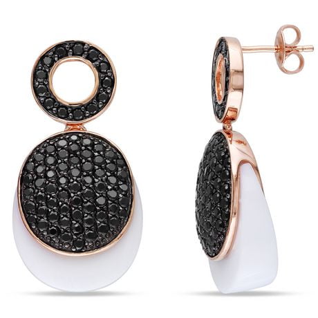 Click here for Asteria Synthetic White Agate And Black Cubic Zirc... prices