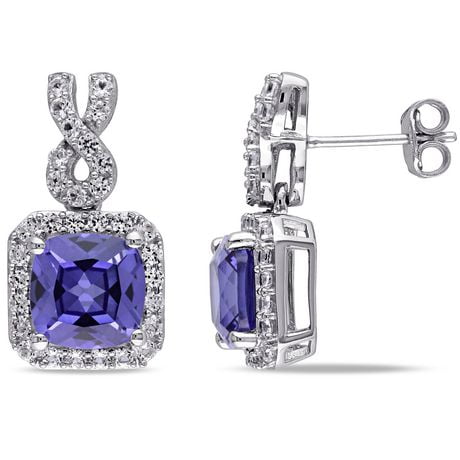 Click here for Tangelo 7-1/10 Carat T. G.W. Created Tanzanite And... prices