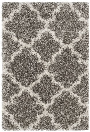 Click here for Safavieh Hudson Jaye Geometric Shag Area Rug Grey... prices