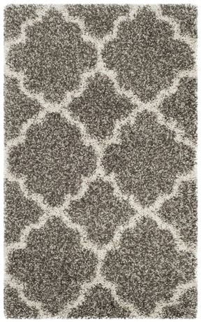 Click here for Safavieh Hudson Jaye Geometric Shag Area Rug Grey... prices