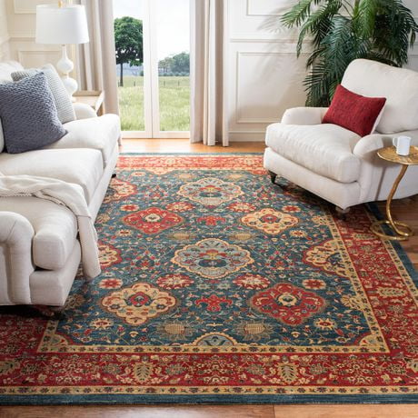 Click here for Safavieh Mahal Napier Floral Bordered Area Rug Nav... prices