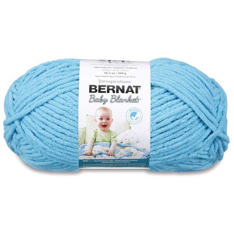 Click here for Bernat Baby Blanket Yarn (300 G/10.5 Oz) Baby Teal prices