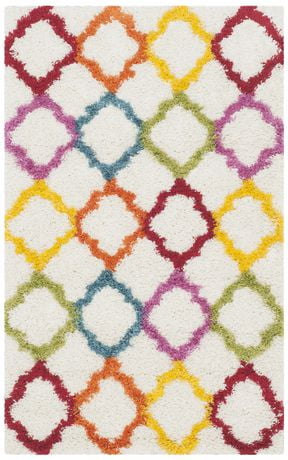 Click here for Safavieh Shag Kids Yadira Geometric Quatrefoil Are... prices