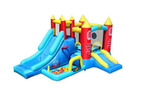Click here for Happy Hop 8 In 1 Bounce Castle Blue prices