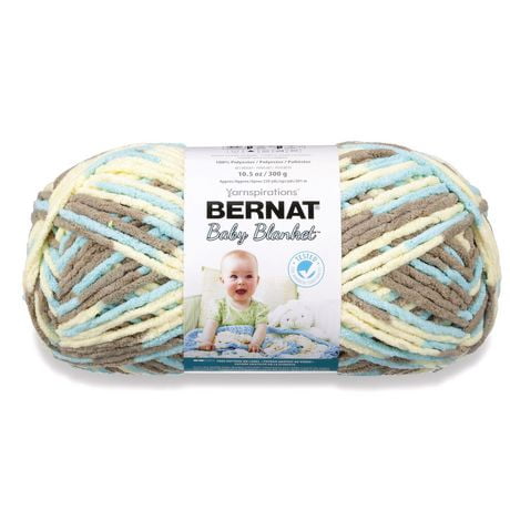 Click here for Bernat Baby Blanket Yarn (300 G/10.5 Oz) Beach Bab... prices