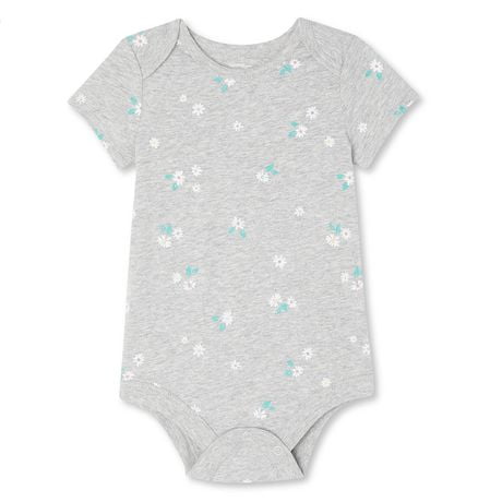 Click here for George Baby Girls Printed Short Sleeve Bodysuit Gr... prices