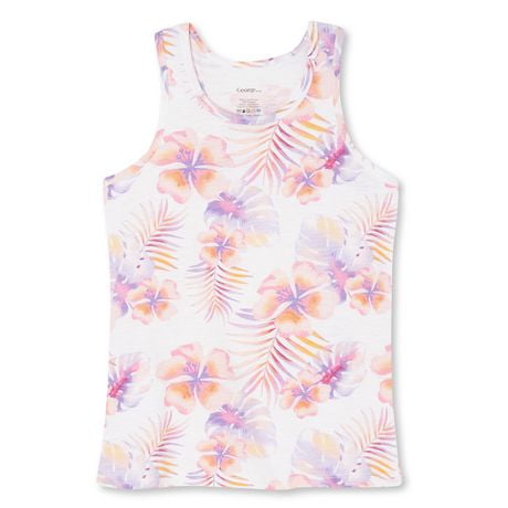 Click here for George Girls Printed Tank White L prices