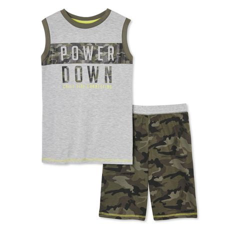 Click here for George Boys Tank And Short 2-Piece Set Grey L prices