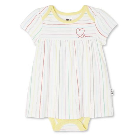 Click here for Love Ellen Degeneres Baby Girls Love Dress Ivory 6... prices