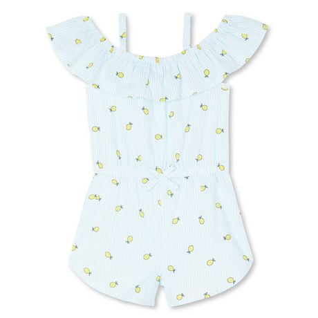 Click here for George Baby Girls Printed Romper Blue 6-12 Months prices