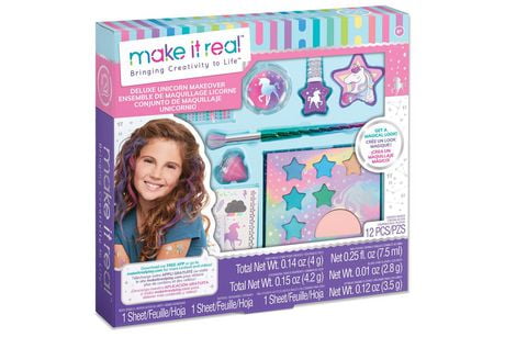 Click here for Make It Real Deluxe Unicorn Cosmetic Set Na prices