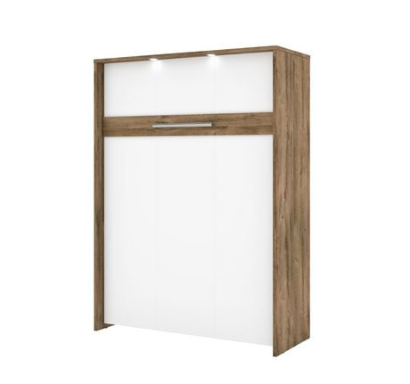Click here for Cielo By Bestar Full Wall Bed In Rustic Brown And... prices