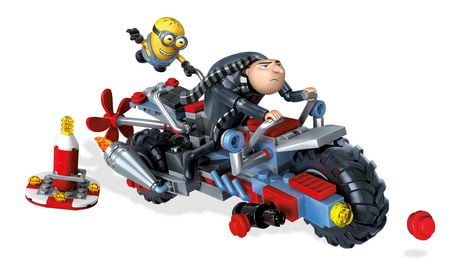 Mega Construx Despicable Me 3 Gru's Water Motorcycle Building Set ...