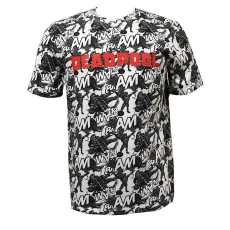 Click here for Mens Dead Pool T Shirt White L prices