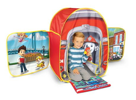 Paw Patrol Tent - Marshall's Fire Truck, Ruff Ruff Rescue Adventure ...