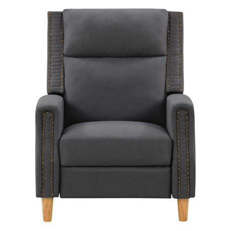 Click here for Corliving Lynwood Recliner Chair With Nail Head Tr... prices