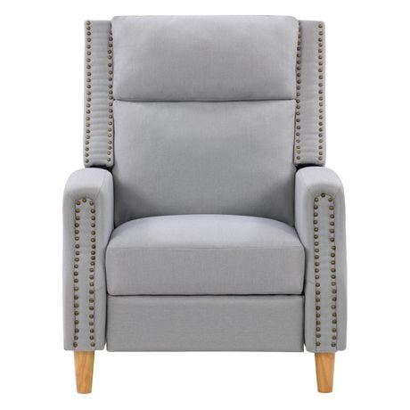Click here for Corliving Lynwood Recliner Chair With Nail Head Tr... prices