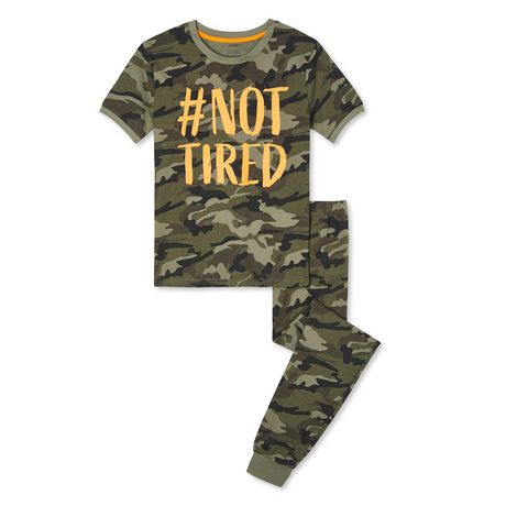 Click here for George Boys Cotton Pajamas 2-Piece Set Greend Xs prices