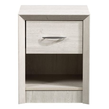 Click here for Corliving Newport Nightstand White Washed Oak prices