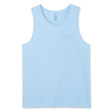 Click here for George Mens Basic Pocket Tank Blue L prices
