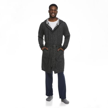 Click here for George Mens French Terry Robe Black S-M prices