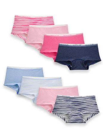 Click here for Fruit Of The Loom Girls Boy Short Underwear  8-Pac... prices