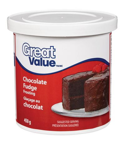 Great Value Chocolate Fudge Icing | Walmart Canada