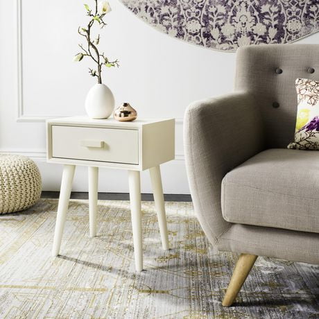 Click here for Safavieh Lyle 1 Drawer Casual Glam Accent Table Vi... prices