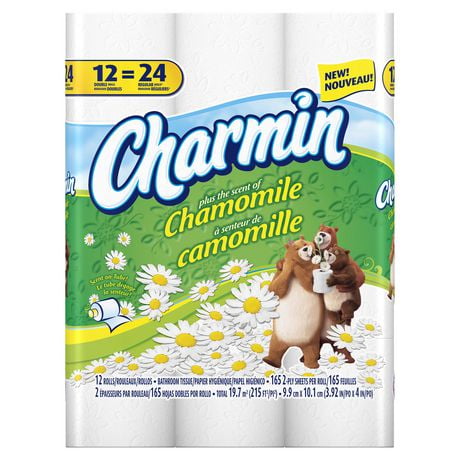Charmin Plus the Scent of Chamomile 12 Double Roll | Walmart Canada
