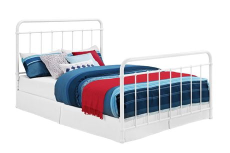 Click here for Dhp Brooklyn White Full Bed White Double prices