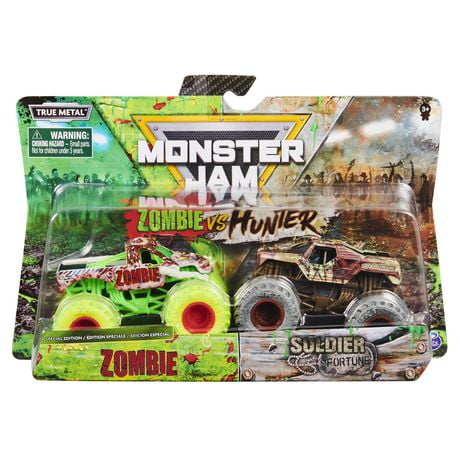 Click here for Monster Jam  Official Zombie Vs. Hunter Soldier Fo... prices