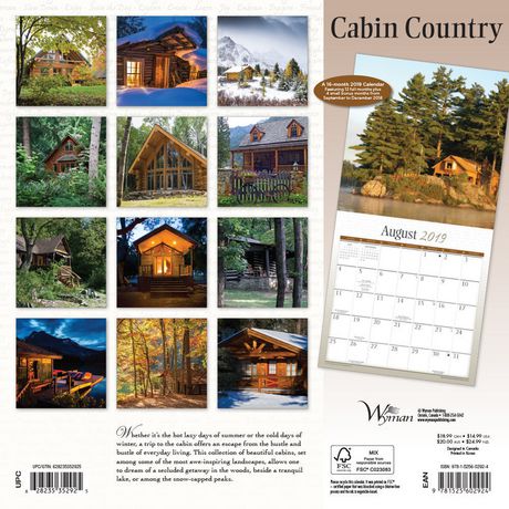 2019 Cabin Country Calendar | Walmart Canada