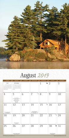 2019 Cabin Country Calendar | Walmart Canada