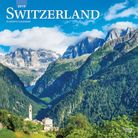 2019 Switzerland Calendar | Walmart Canada