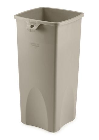 Click here for Rubbermaid Beige Rectangular Waste Basket Beige prices