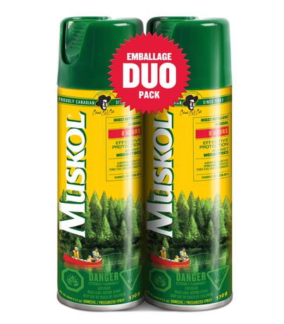 Muskol Aerosol Insect Repellent Duo Pack | Walmart Canada
