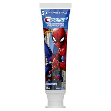 Crest Kid's Toothpaste, featuring Marvel's Spiderman, Strawberry ...