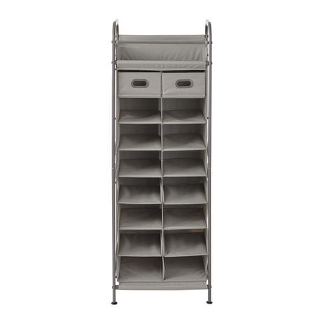 neatfreak! Adjustable 16-Cubby Shoe Organizer with Drawers - Walmart.ca