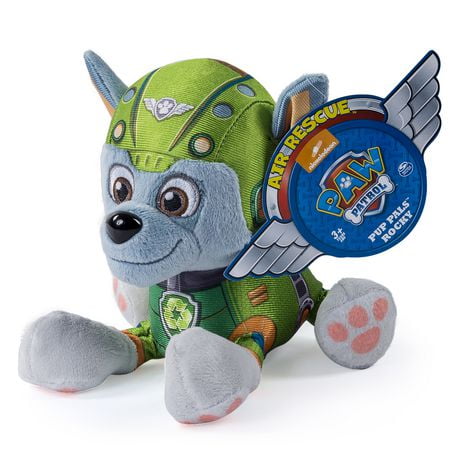 PAW Patrol Air Rescue; 8" Plush Pup Pals; Rocky - Walmart.ca