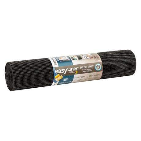 Select Grip EasyLiner Brand Black Shelf Liner, Multiple Sizes Available ...