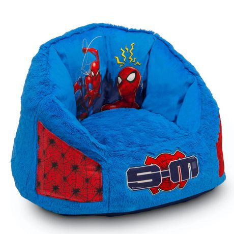 Spider-Man Cozee Fluffy Chair with Memory Foam Seat by Delta Children ...