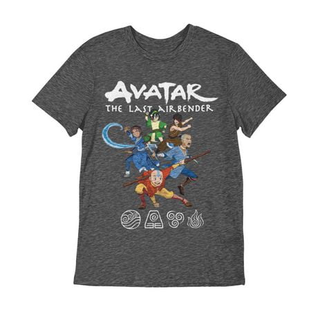 Click here for Avatar Boys Short Sleeve Crew Neck T-Shirt Grey Xs prices