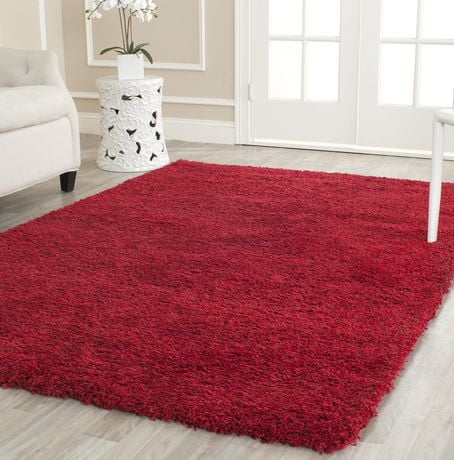Click here for Safavieh California Solid Plush Shag Area Rug Red... prices