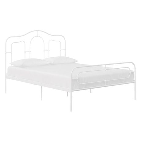 Click here for Dorel Mr. Kate Primrose Metal Bed  Full  White Whi... prices