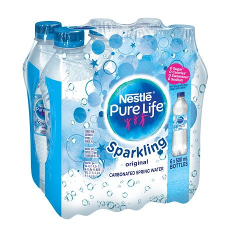 Nestle Pure Life Sparkling Carbonated Spring Water - Original | Walmart Canada