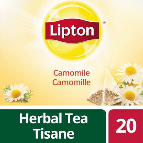 Lipton® Camomile Herbal Tea Bags, Pack of 20 - Walmart.ca
