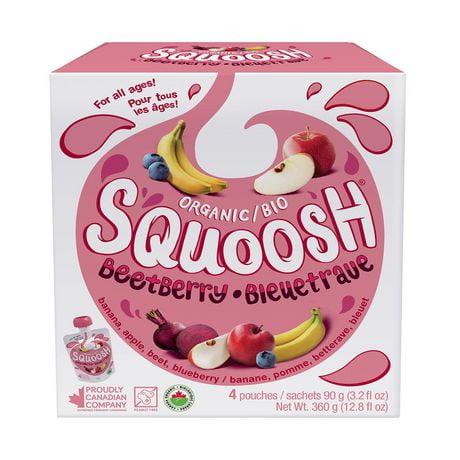Squoosh Beetberry Organic Fruit & Veg Snack | Walmart Canada