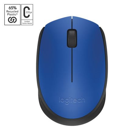 Click here for Logitech M170 1000Dpi Wireless Optical Mouse - Blu... prices