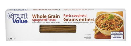 Great Value Whole Grain Spaghetti Pasta | Walmart Canada