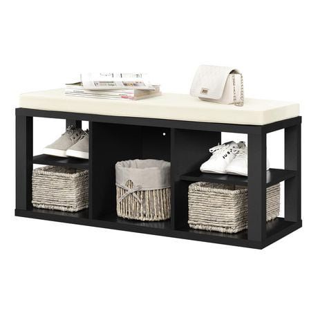 Ameriwood Parsons Storage Bench, White | Walmart Canada